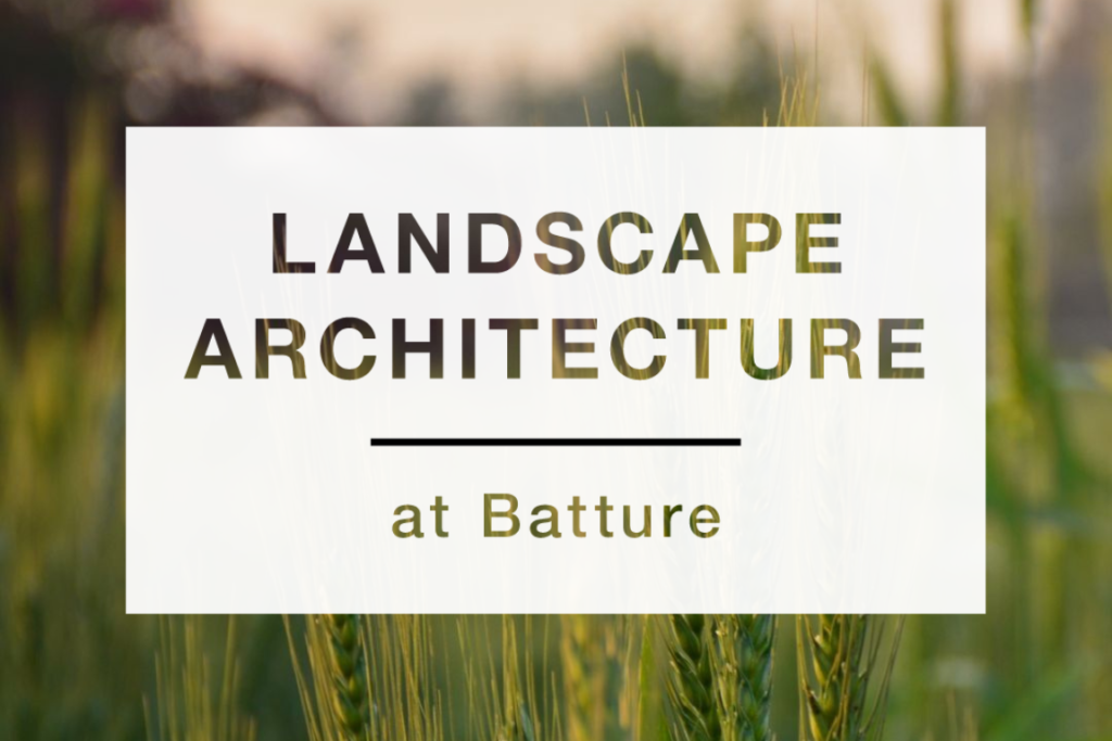 Awesome Landscape Architecture at Batture: Meet the 2 Women on the Team
